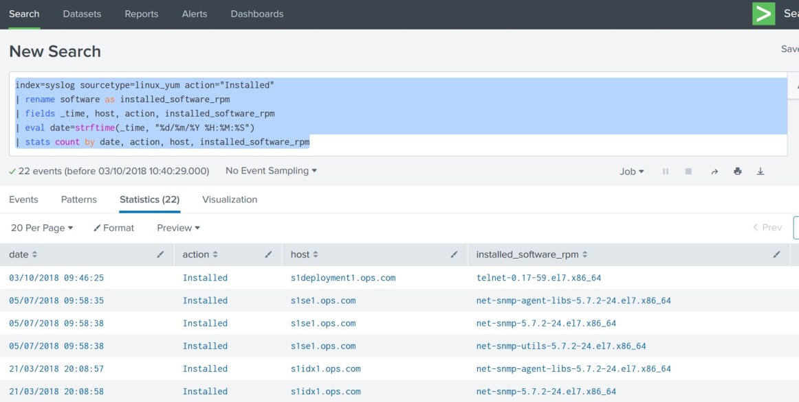 Monitor Linux RPM Installs With Splunk – iOpsMon