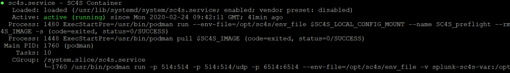 Splunk Syslog Connector (SC4S) – iOpsMon